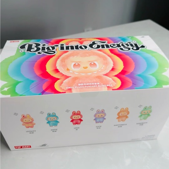 POP MART | Toys | Labubu Pop Mart Big Into Energy One Set6boxes | Poshmark